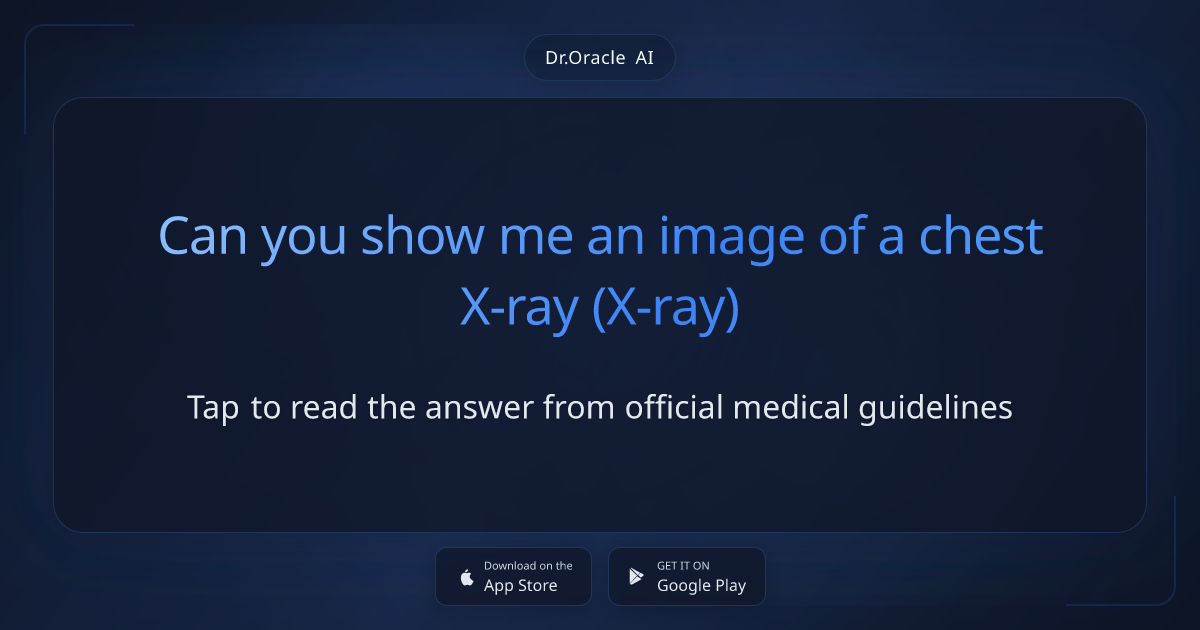 Can you show me an image of a chest X-ray (X-ray)